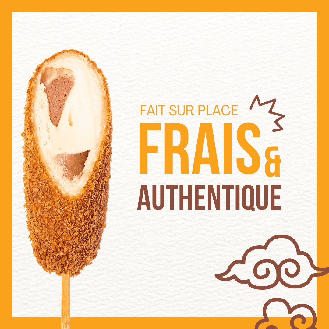 Chungchun France - Rice dog coréen